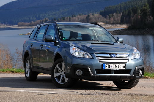 Subaru Outback Boxer Diesel CVT - pierwsza jazda | Motocaina.pl